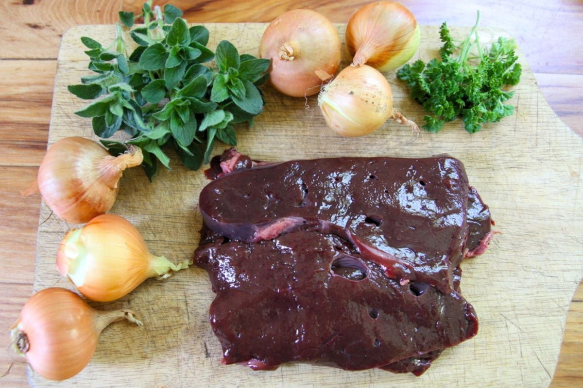 how-to-cook-beef-liver-in-a-cast-iron-skillet • a traditional life