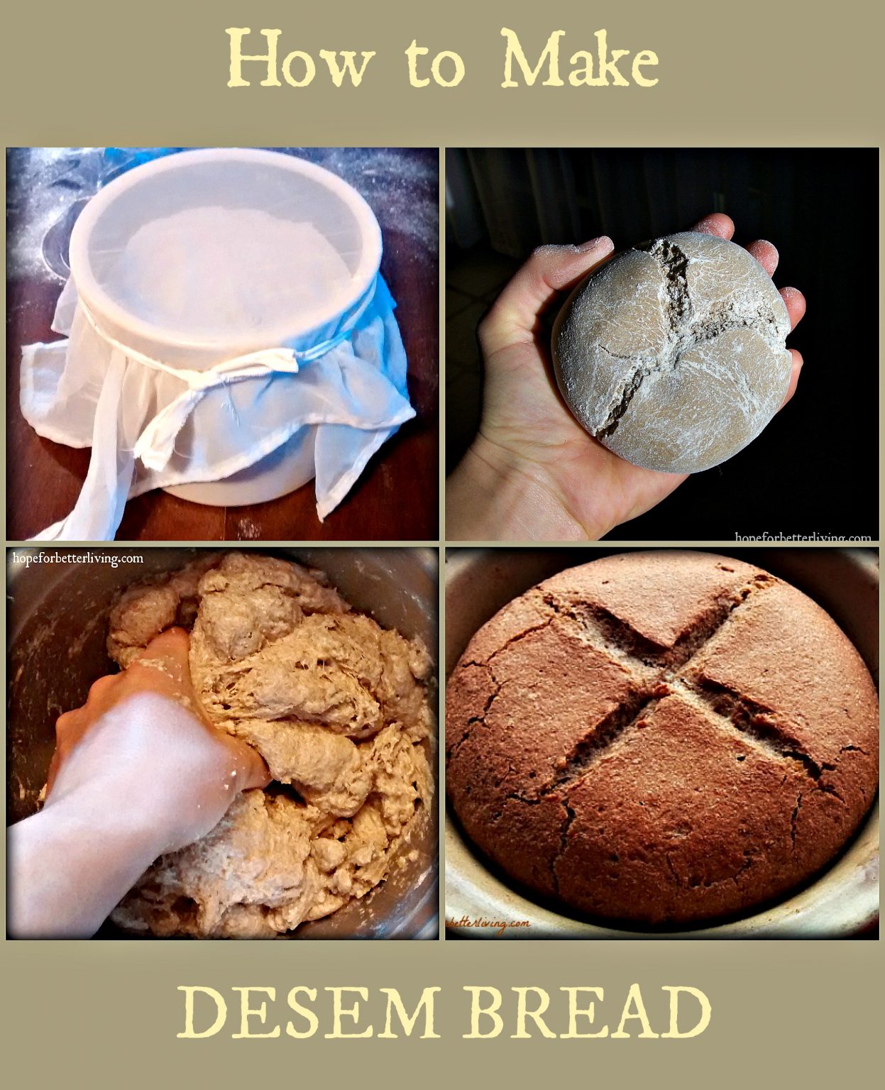How to Make Desem Bread • a traditional life