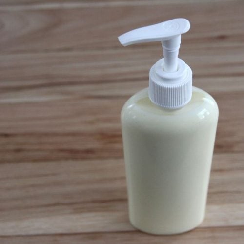 A Homemade Liquid Lotion Recipe • Pumpable DIY Natural Body Lotion