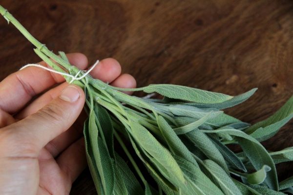 How to Make a Herbal Swag for Your Kitchen • A Traditional Life