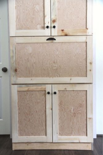 DIY-Computer-Cabinet-with-Doors-7 • a traditional life