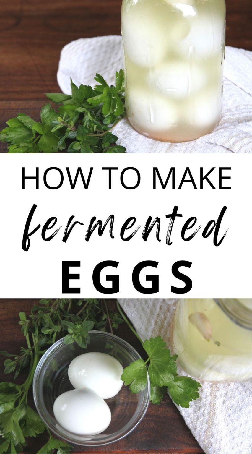 How to Ferment Hard Boiled Eggs • A Traditional Life