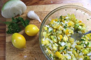 Fermented Salsa with Yellow Tomatoes • A Traditional Life