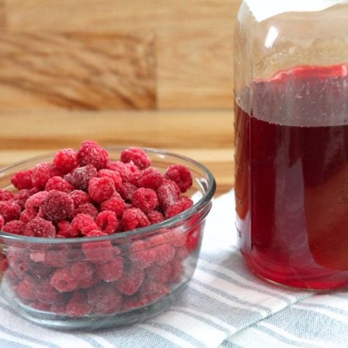 How to Make Homemade Raspberry Vinegar • A Traditional Life