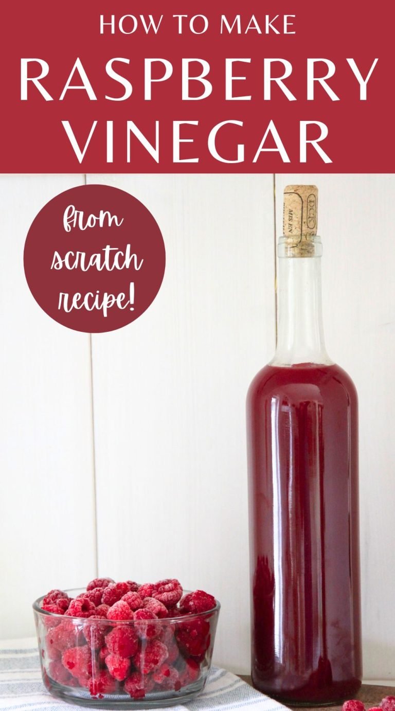 How to Make Homemade Raspberry Vinegar • A Traditional Life